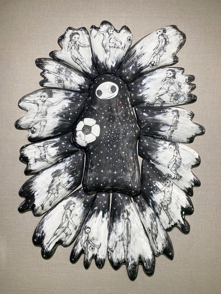 Sungrea Kim - Shooting Star, drawing wall sculpture, figurative by ...