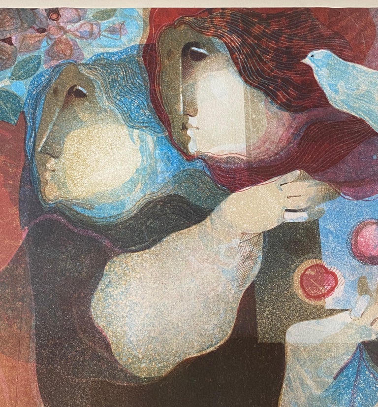 Sunol Alvar - Alvar Sunol Pencil Signed Lithograph C.1970s For Sale at ...