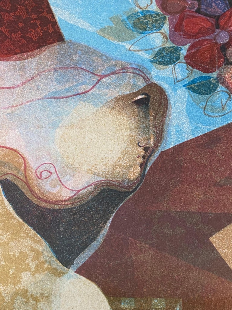 Sunol Alvar - Alvar Sunol Pencil Signed Lithograph C.1970s For Sale at ...