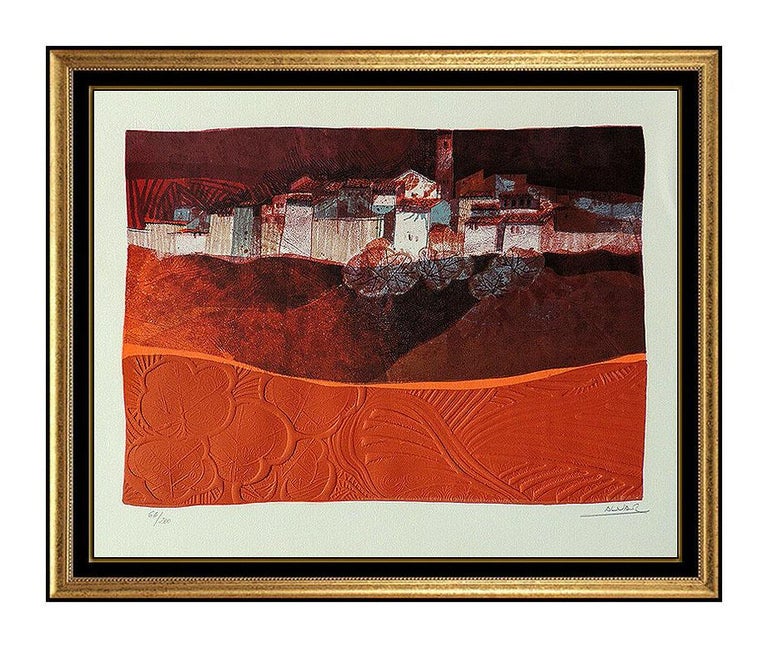 Sunol Alvar - Sunol Alvar 4 Paisatges Original Embossed Color ...