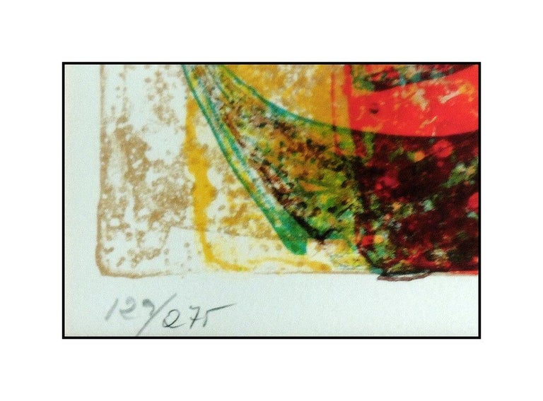 Sunol Alvar - Sunol Alvar Original Color Lithograph Hand Signed ...