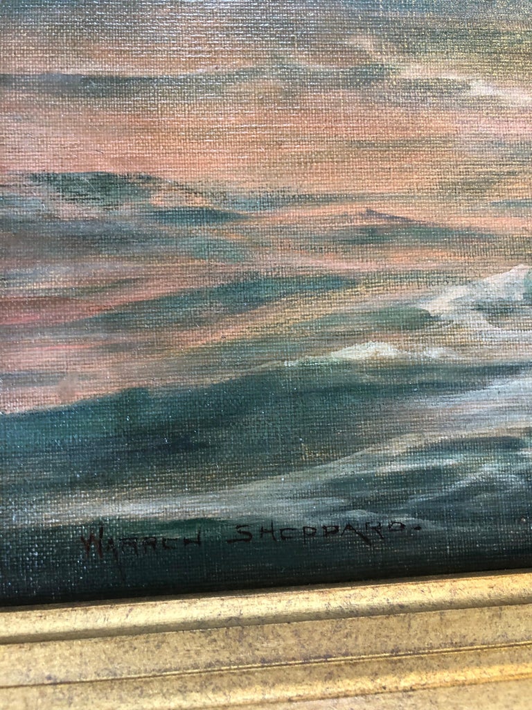 Sunset on the Coast by Warren Sheppard For Sale at 1stDibs