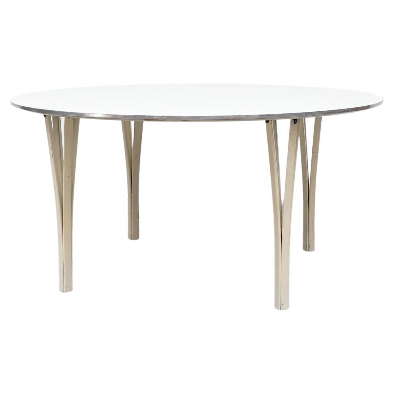 Vintage Super-Circular Dining Table by Piet Hein and Bruno Mathsson ...