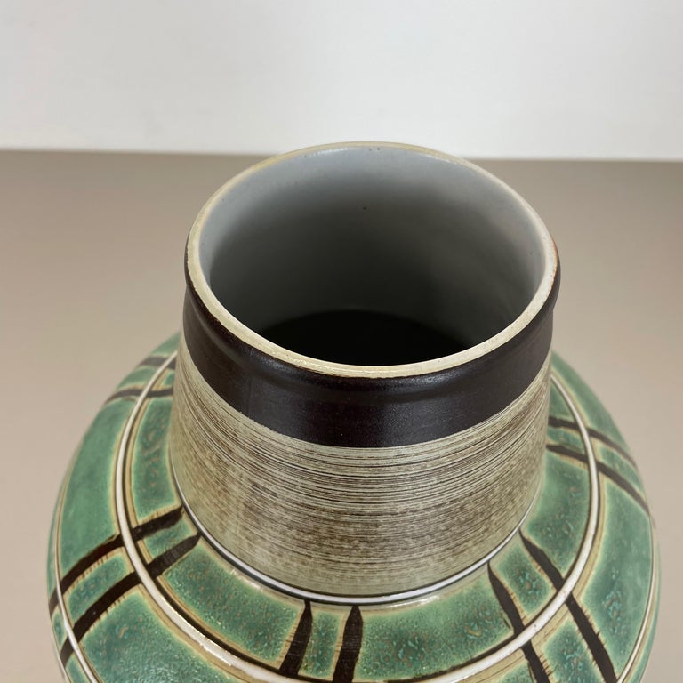 Super Large Ceramic Pottery Floor Vase by Marzi and Remy, Germany, 1960s For Sale at 1stDibs