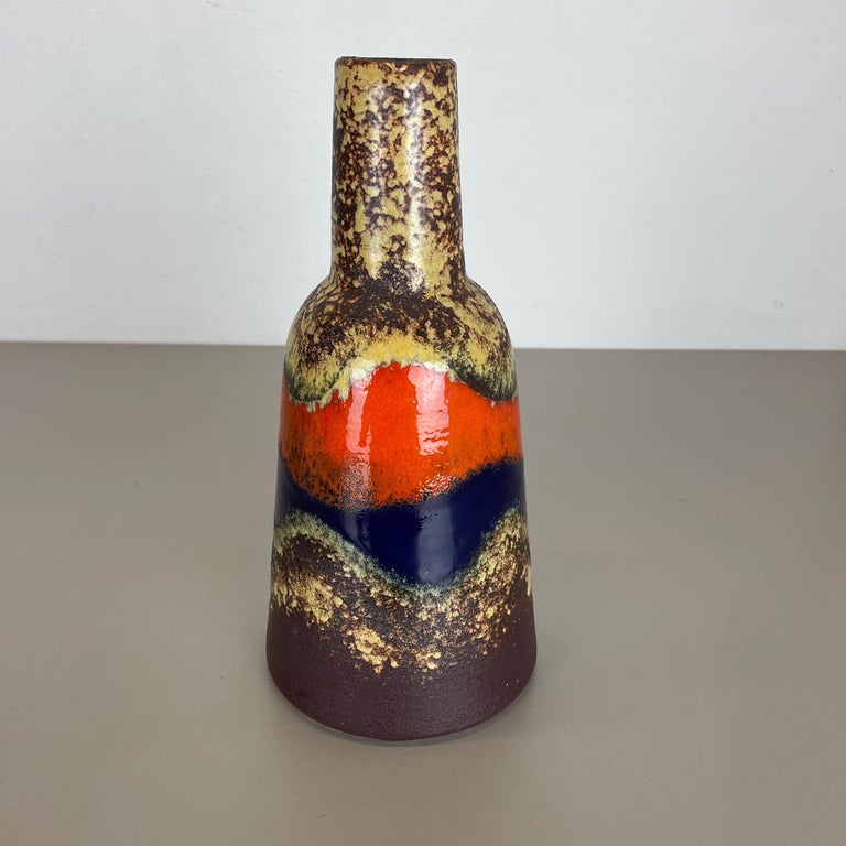 Super seltene Vasen aus fetter Lava-Keramik von Dümmler und Breiden ...
