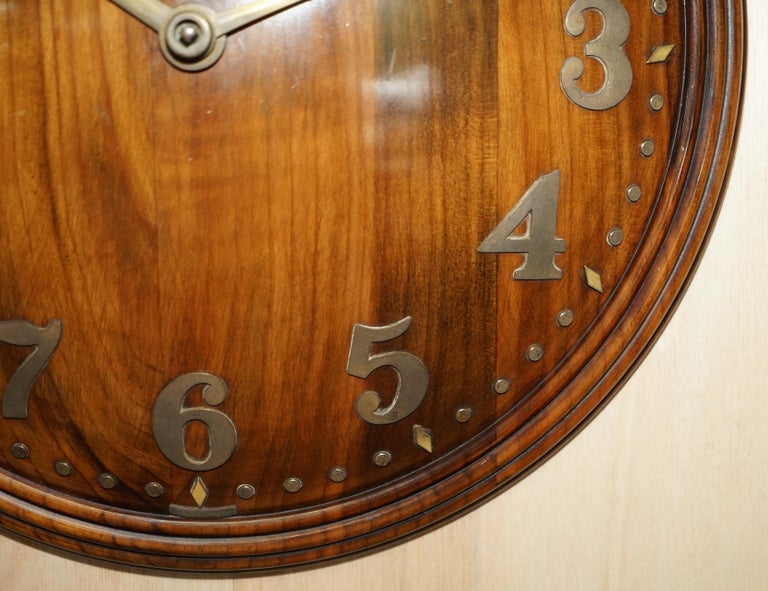 Super Rare Fully Restored 1920 Zenith Convex Wood and Bronze 18 Day ...