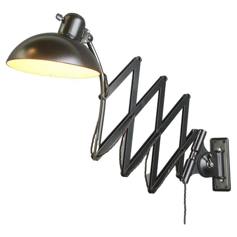 Super Scissor 6614 Kaiser Idell Scissor Lamp Circa 1940s For Sale at ...