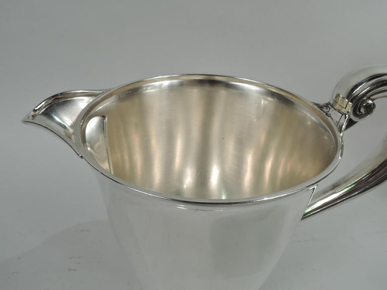 Super Stylish American Modern Sterling Silver Water Pitcher by Tiffany ...