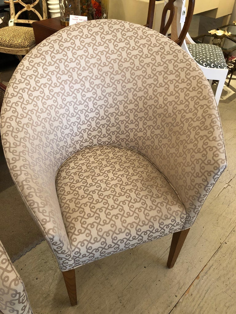 Super Stylish Asymmetrical Shaped Mid-Century Modern Club Chairs For ...