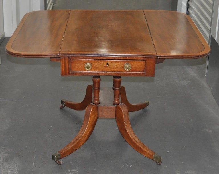 Superb 19th Century Mahogany English Regency Breakfast Table, circa ...