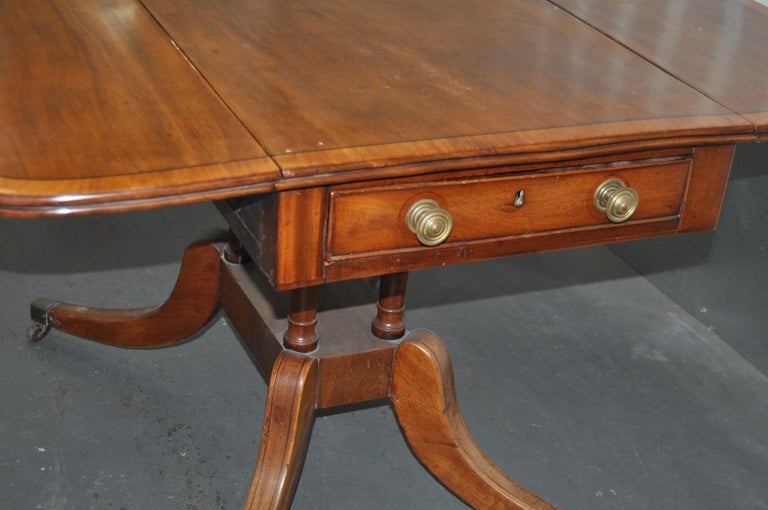 Superb 19th Century Mahogany English Regency Breakfast Table, circa ...