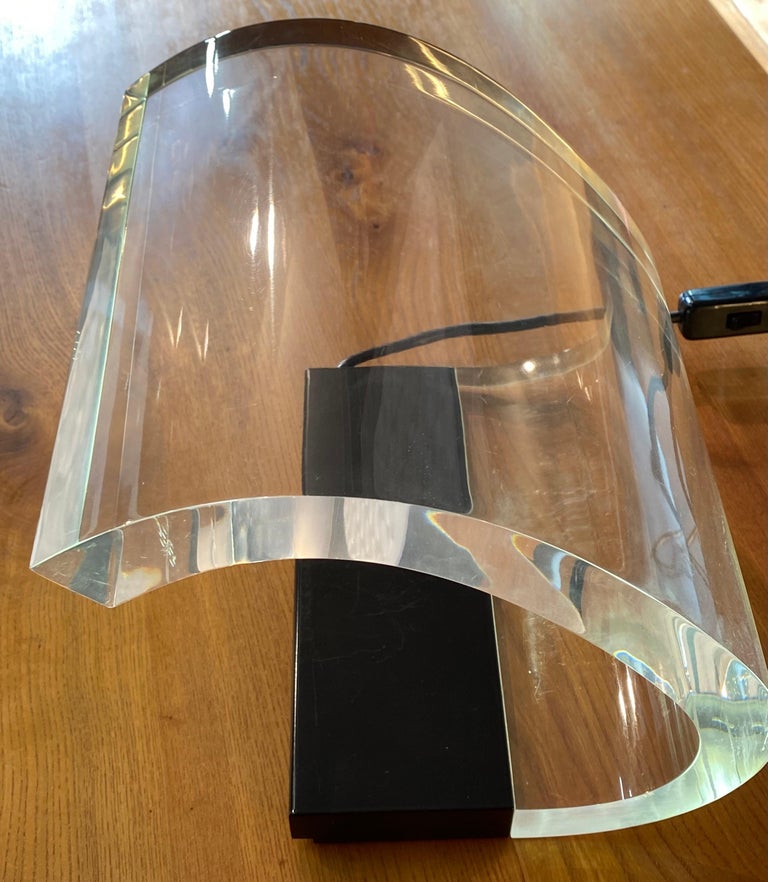 Superb Acrilica Lamp by Joe Colombo Very Rare US Version For Sale at ...