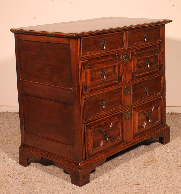Superb and Rare Jacobean Chest of Drawers from the 17th Century from ...