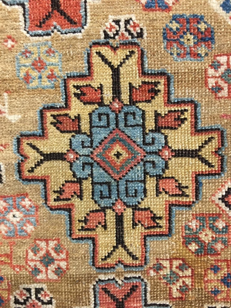 Superb Antique Caucasian Kuba Prayer Rug Dated 1845 For Sale at 1stDibs