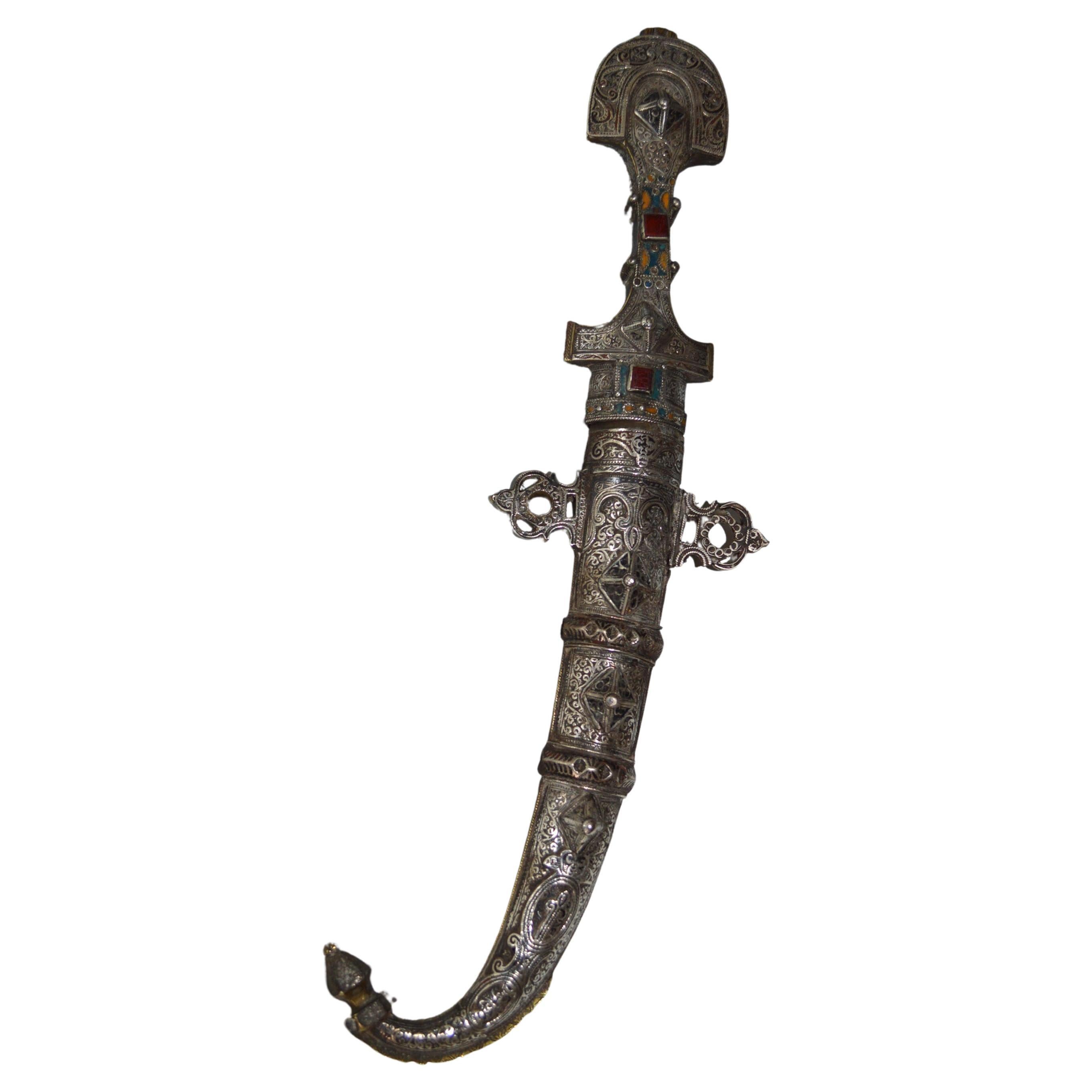 Superb Antique Moroccan Koumiya Berber Dagger 19th c Islamic arts For ...