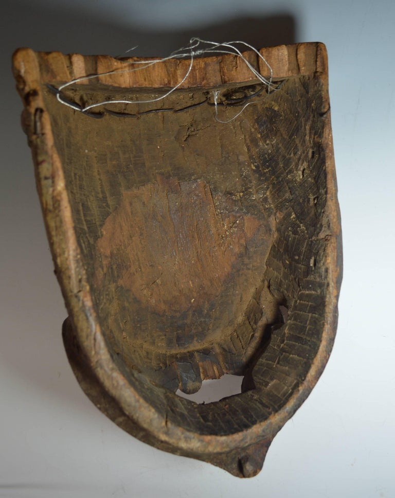 Superb Antique Nepalese Temple Mask of Hanuman the Monkey God at 1stDibs