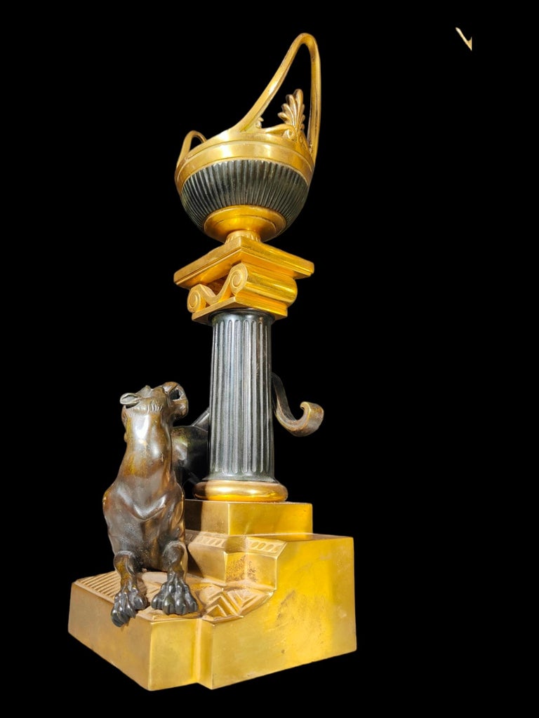 Superb Art Deco Bronzes with Panthers, 1920 For Sale at 1stDibs