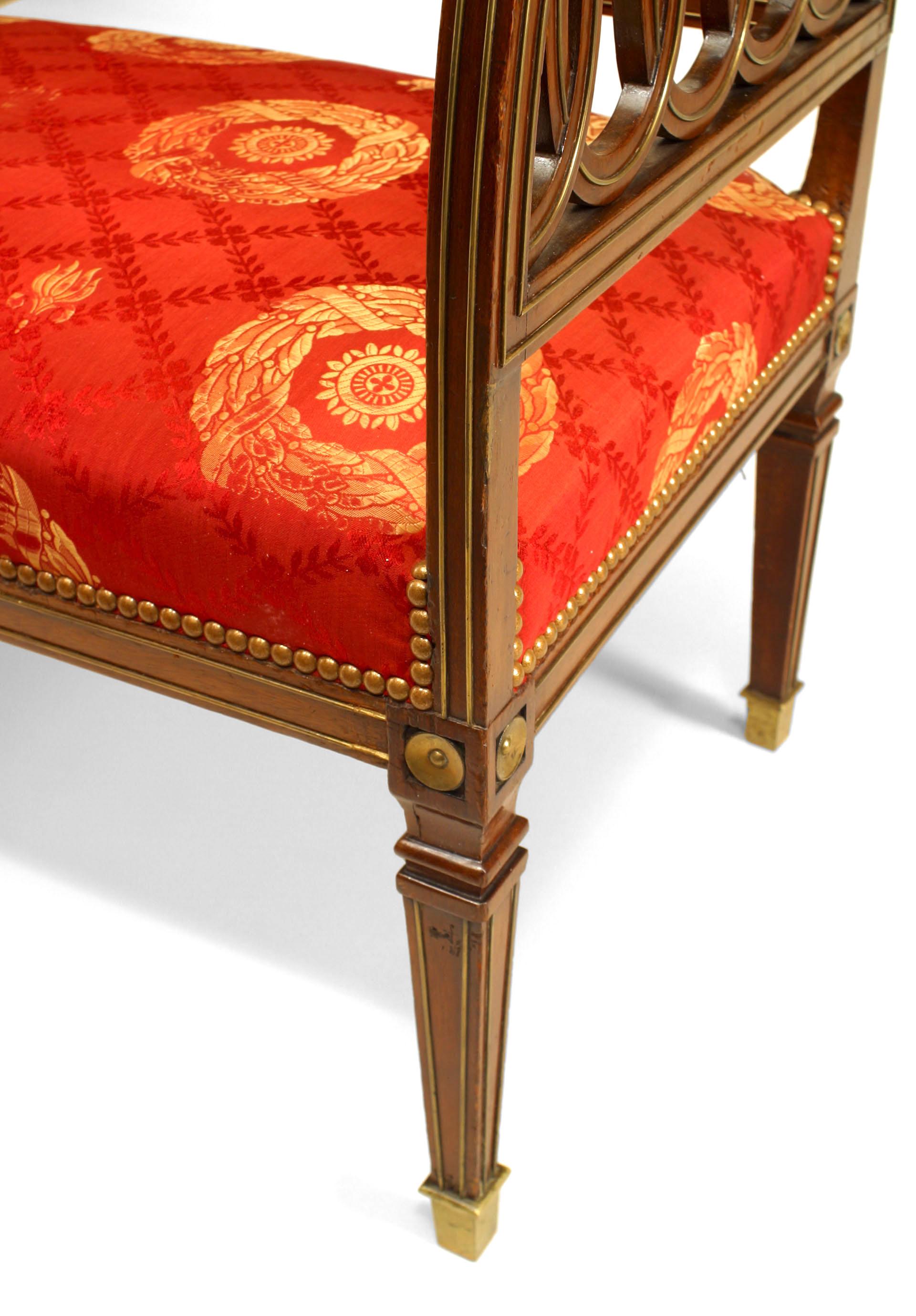 Superb Early 19th Century Russian Neoclassical Bench at 1stDibs