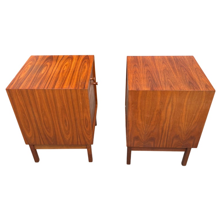 Superb Midcentury Studio Crafted Night Stands by Artist Richard ...