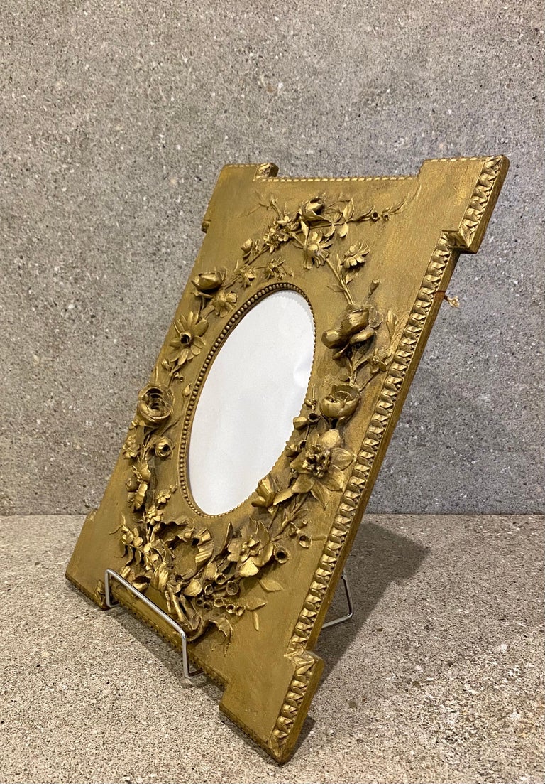 Superb Quality Antique Hand Carved High Relief Gilt Wood Photo Frame ...