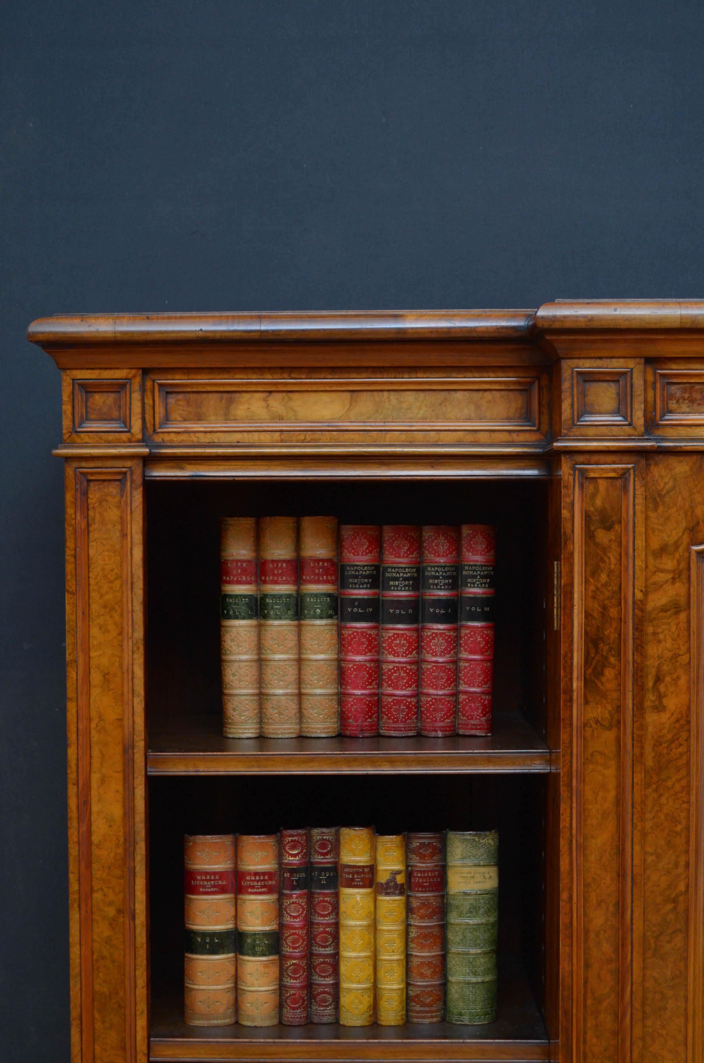 Superb Quality Victorian Cabinet Bookcase at 1stDibs
