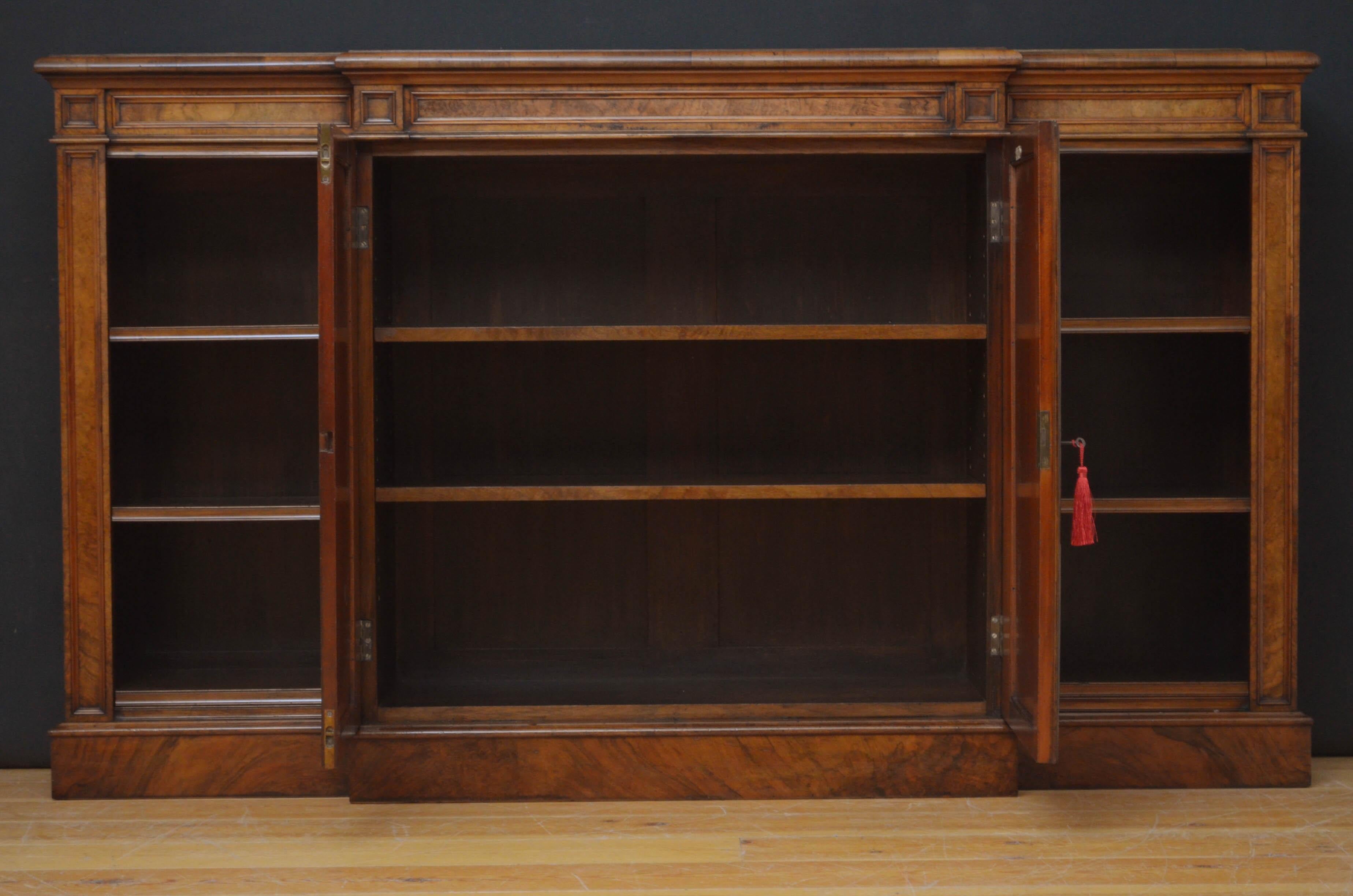 Superb Quality Victorian Cabinet Bookcase at 1stDibs