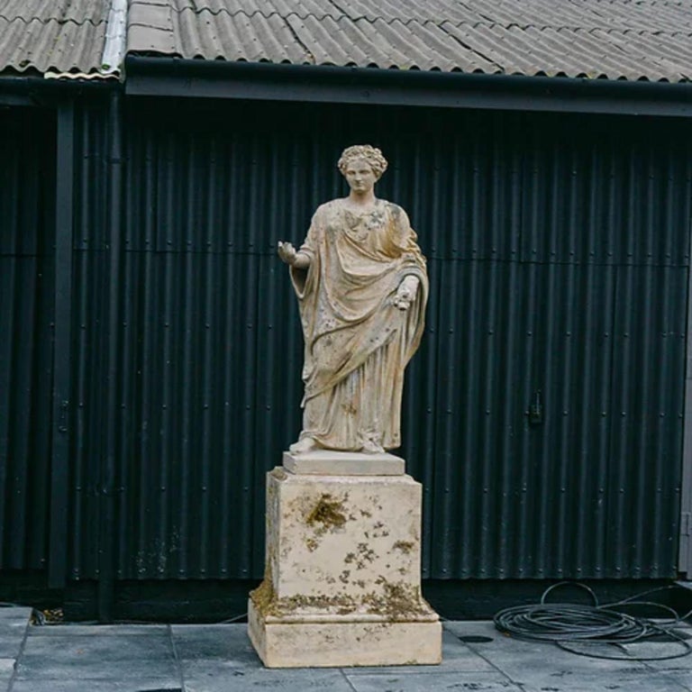 Superb Statue of Flora by Pulham Pottery, circa 1870 For Sale at 1stDibs
