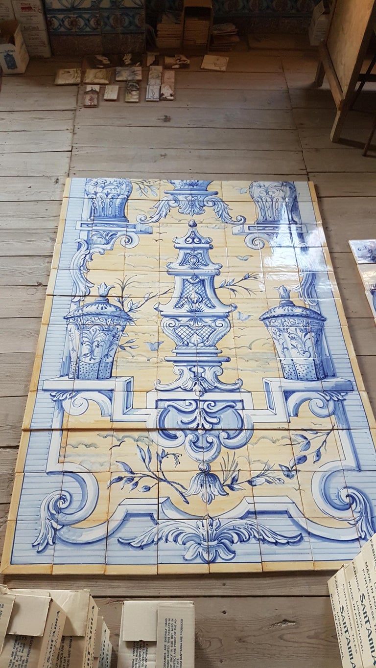 Superb Tile Panel by Valerian Rybar For Sale at 1stDibs