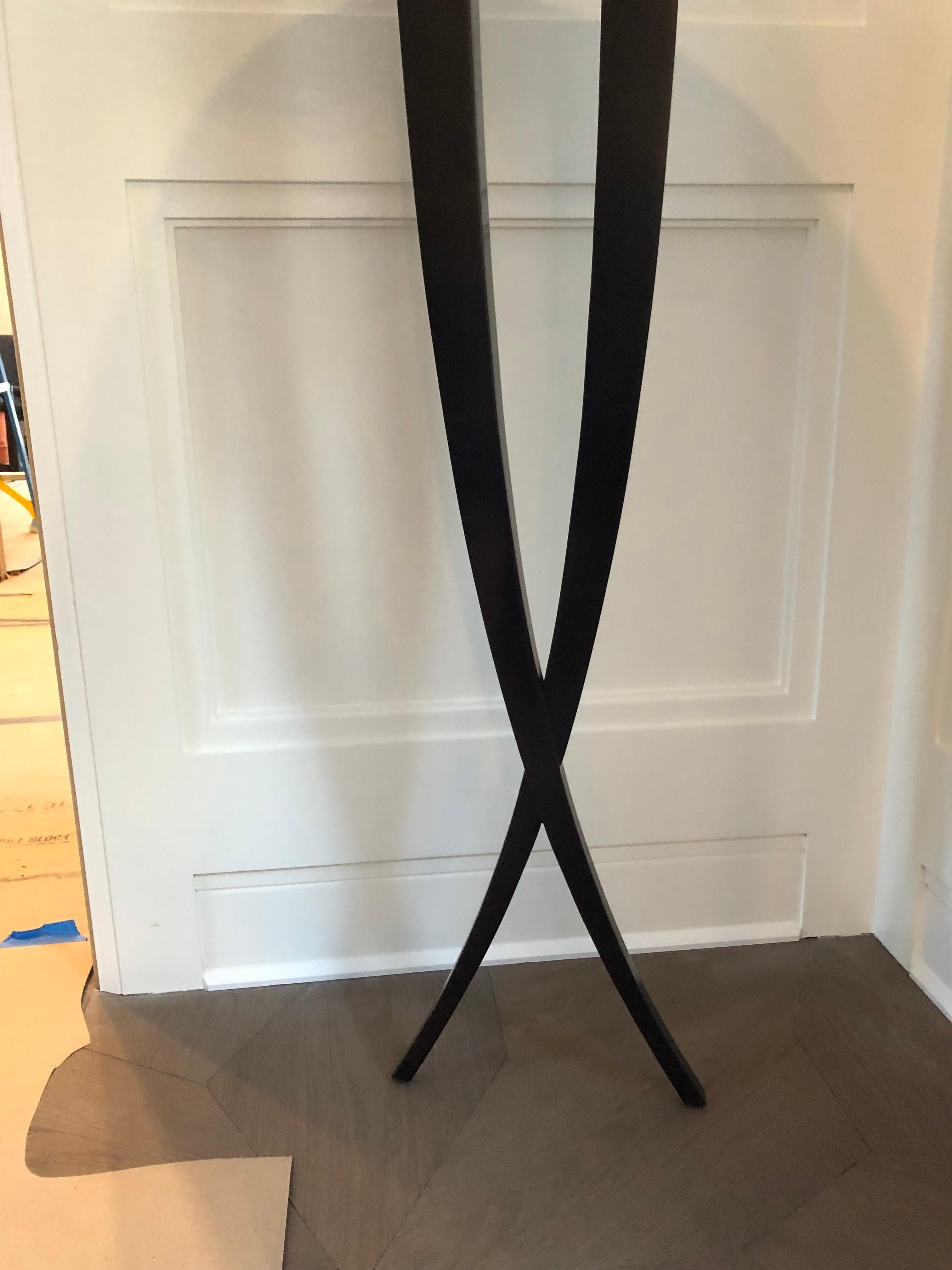 Superbly Stylish Curvaceous Christopher Guy Le Carlton Console Pedestal ...