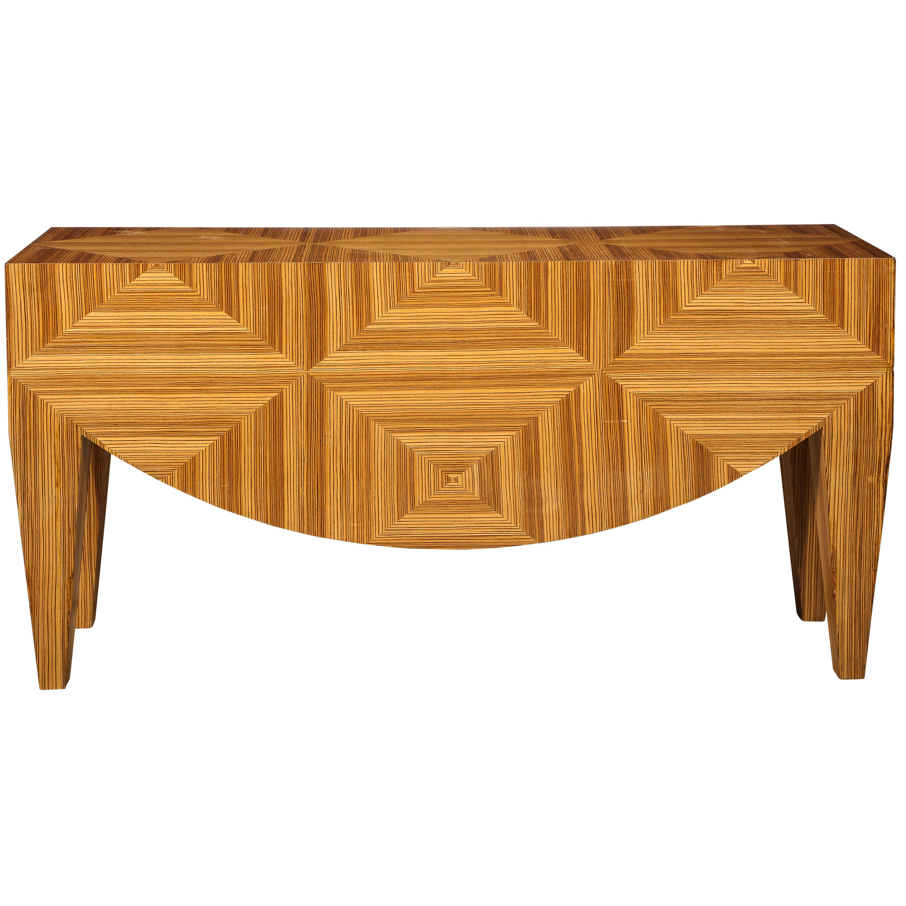 Superb Mother-of-Pearl Inlaid Syrian Console at 1stDibs