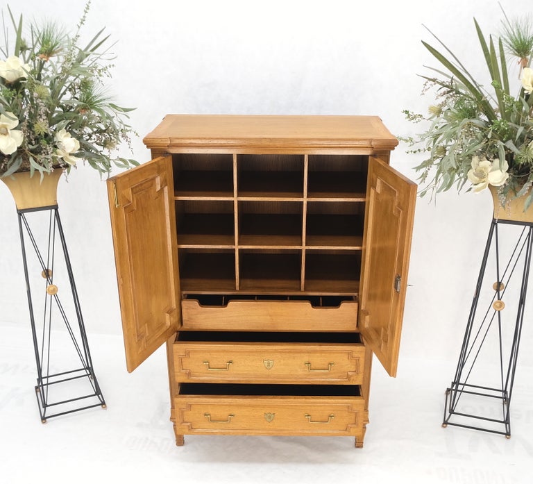 Superior Quality Raised Panel High Chest Dresser Cabinet Dresser MINT ...