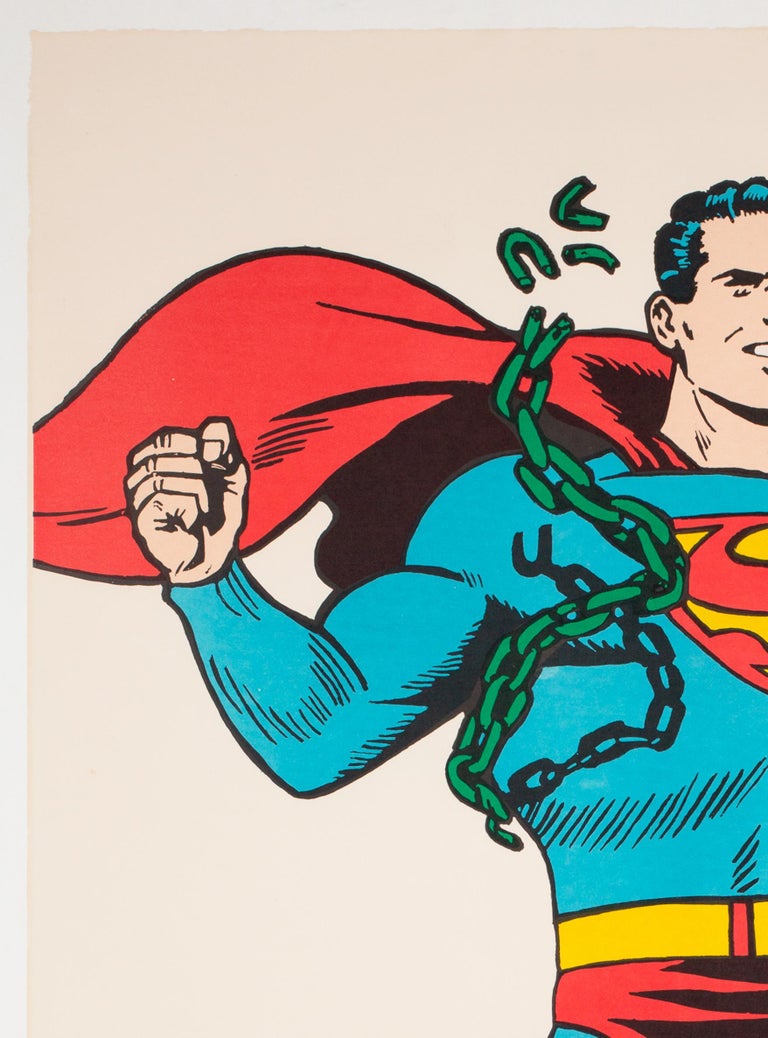 Superman Vintage 1966 US Film Movie Poster at 1stDibs