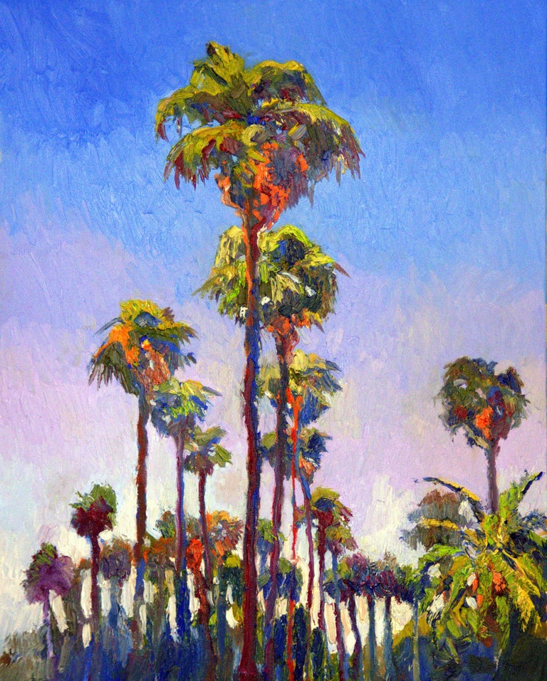 Suren Nersisyan - Palm Trees on The Street, (Hollywood, Sunny Day) For ...