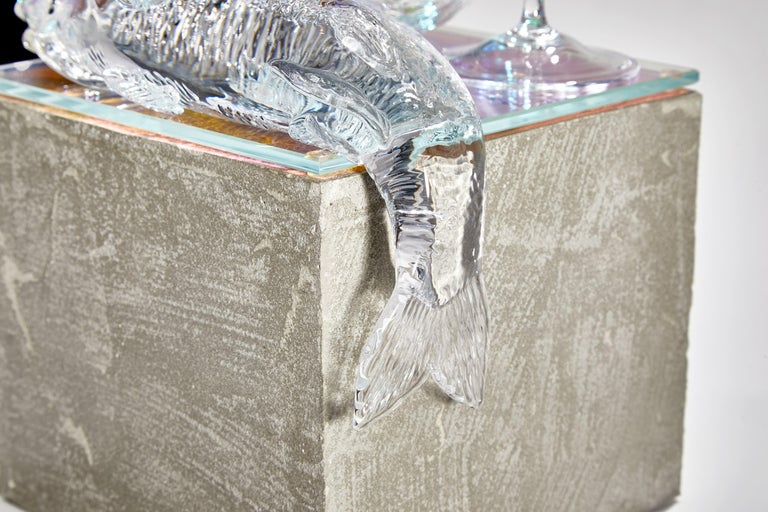 Surf - Still Life with Fish, a Glass Still Life Art Work by Elliot ...