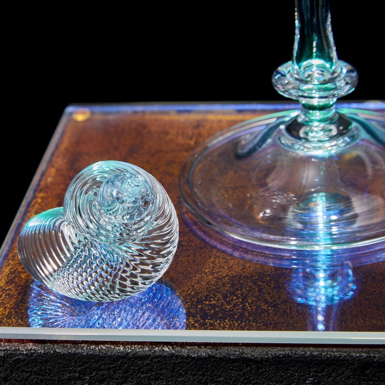 Surf - Still Life with Shrimp, a Glass Still Life Art Work by Elliot ...