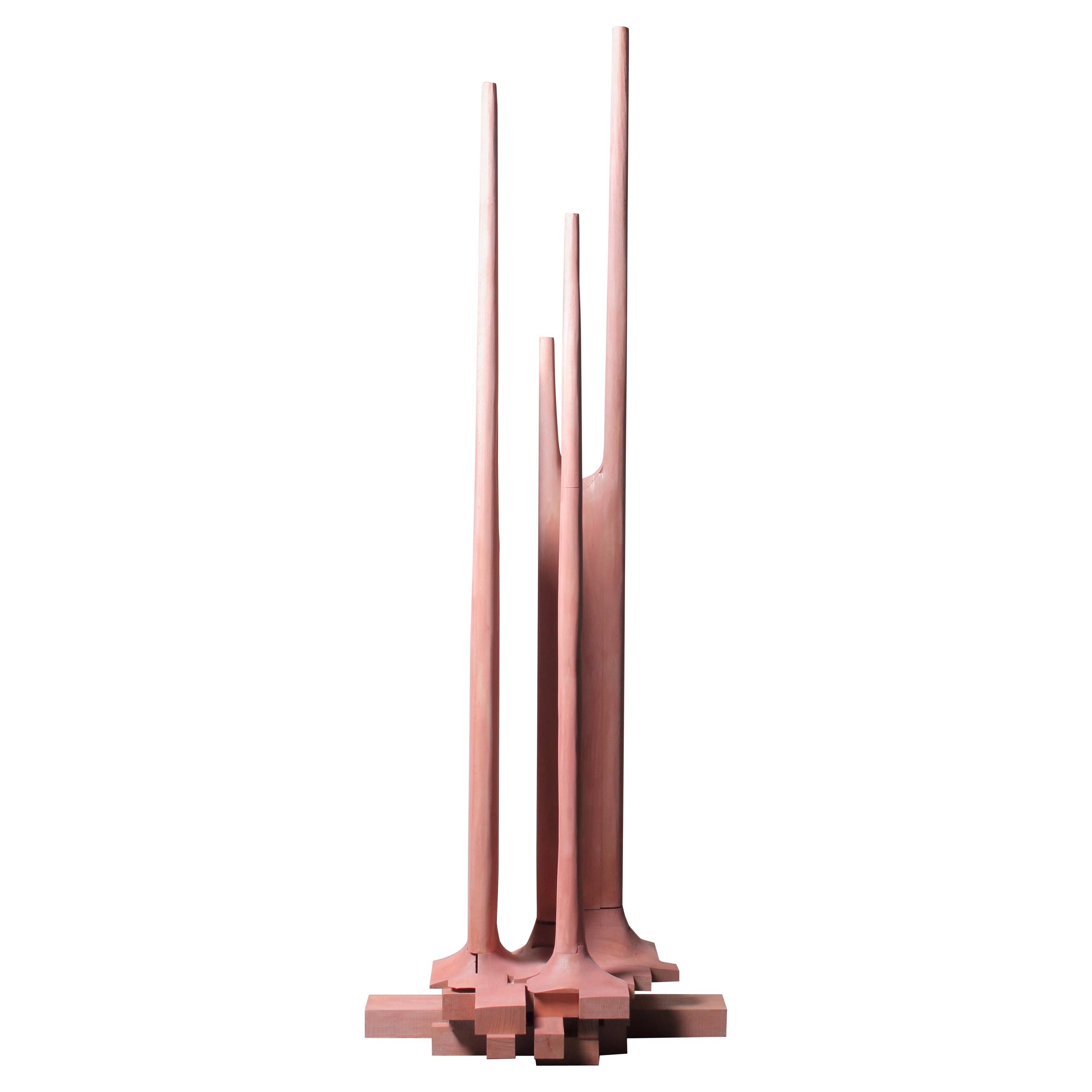 Barney Bellinger Sculpture Coat Rack For Sale at 1stDibs