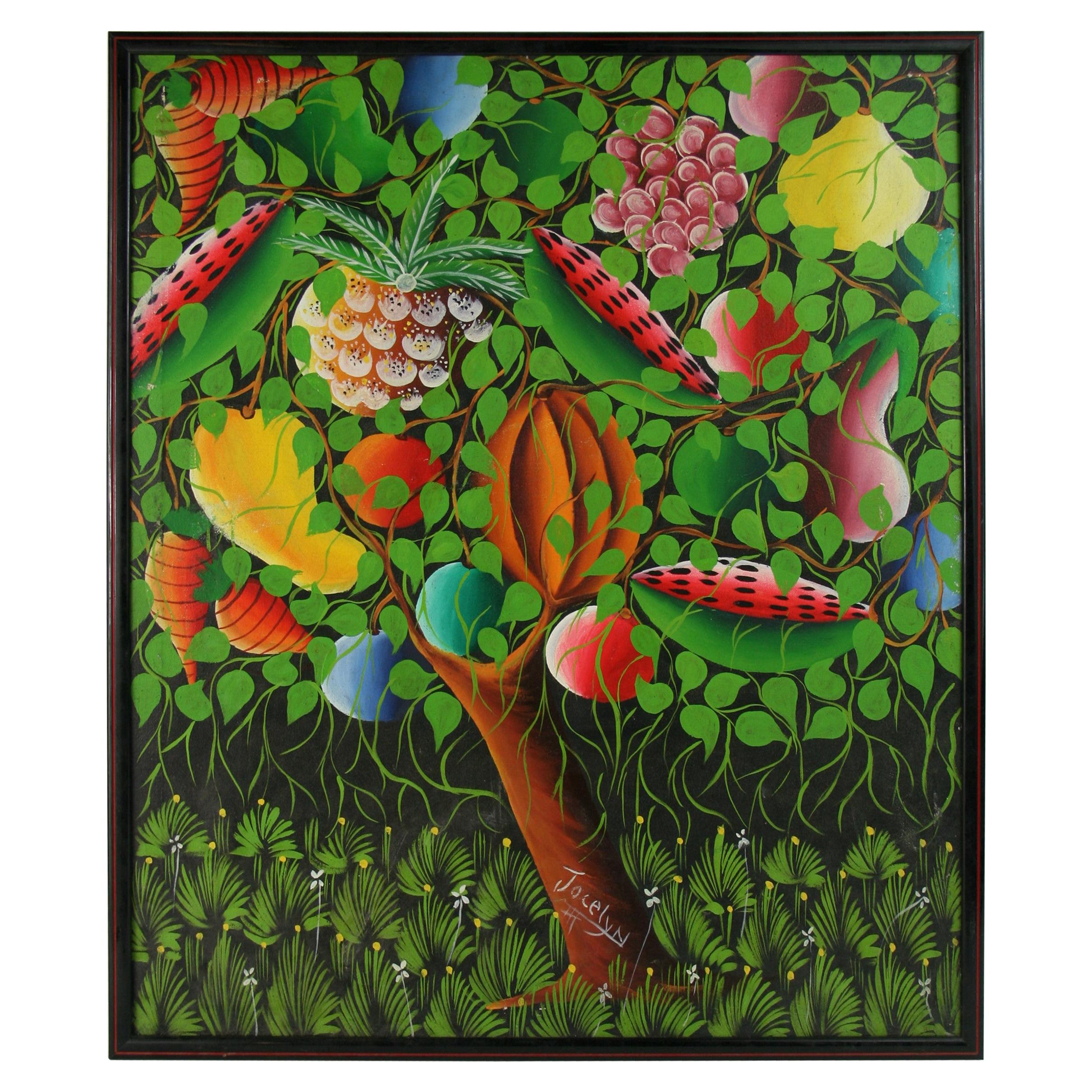 Manhattan Tropical Triptych Painting by Freddy Borges at 1stDibs