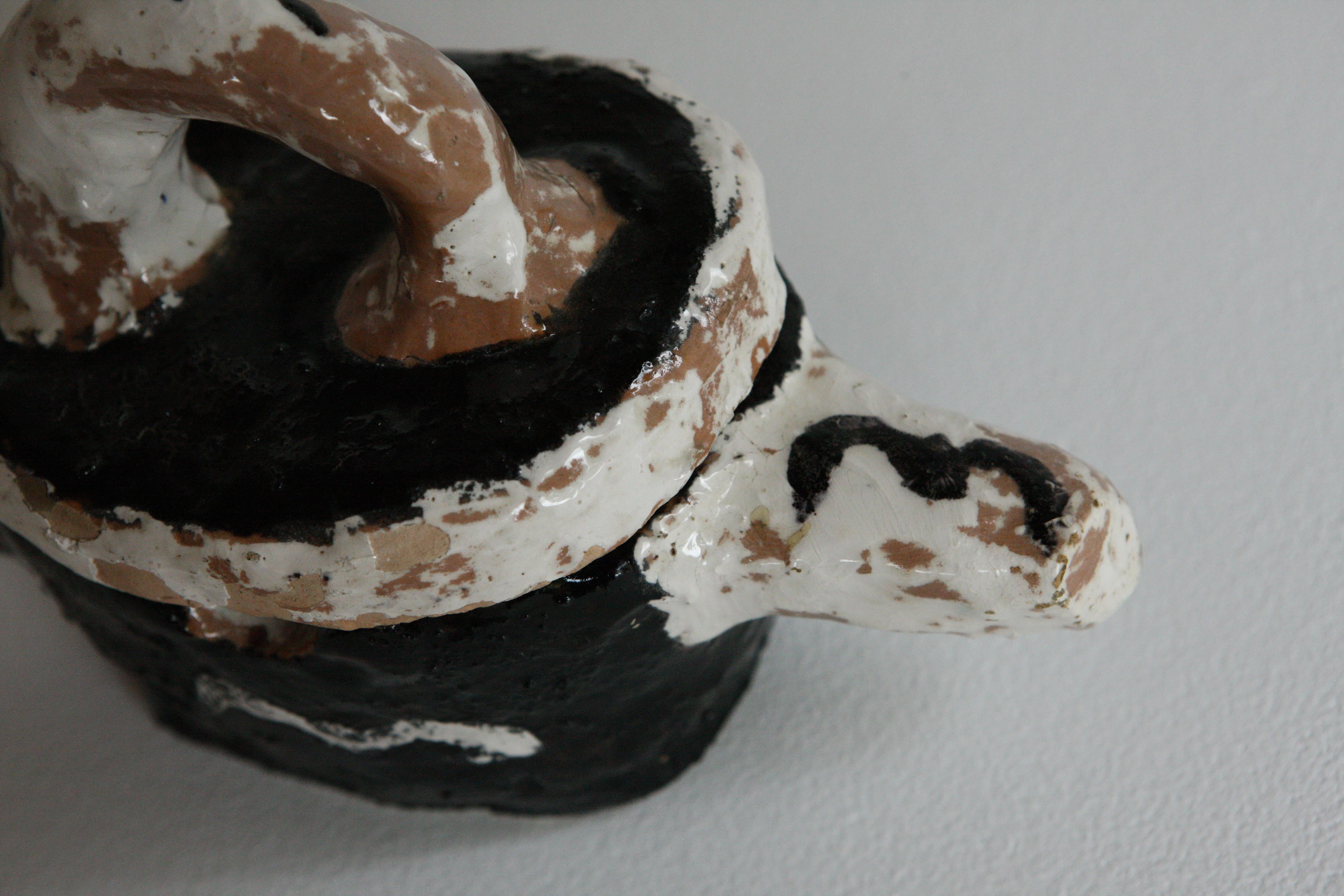 Surrealist Lidded Vessel #4 Maurice Perrenoud 1914-2007 For Sale at 1stDibs