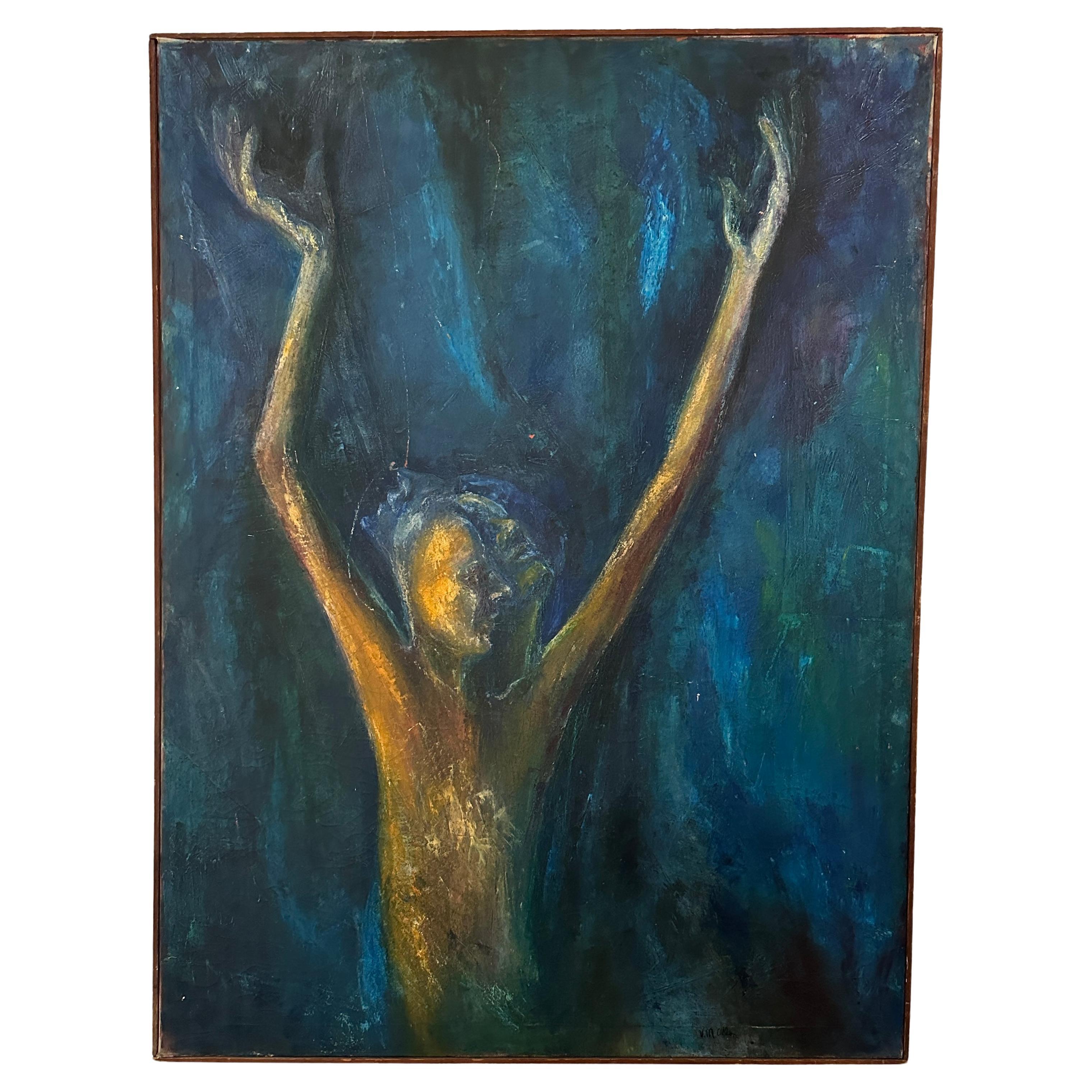 Eunice Jensen Parsons Mid-Century Northwest Painting, circa 1959 For ...