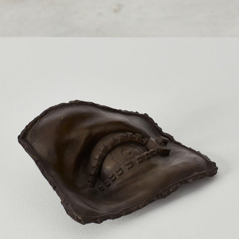 Surrealist ‘Zip Eye’ Bronze Sculpture, 20th C. For Sale at 1stDibs