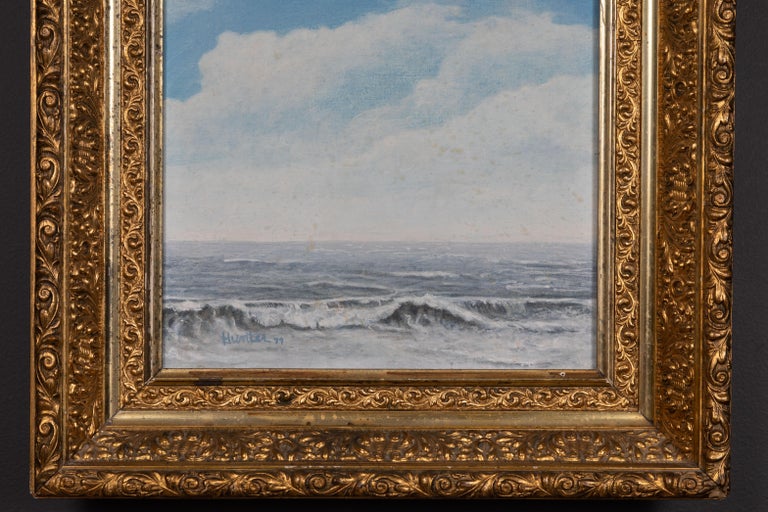 Surrealistic Style Painting Signed, Hunter, 1979 For Sale at 1stDibs