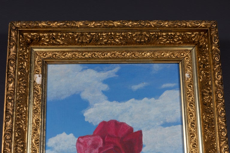 Surrealistic Style Painting Signed, Hunter, 1979 For Sale at 1stDibs