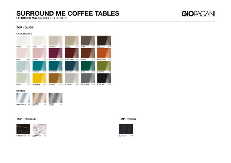 Surround Me High Coffee Table Mirror Top For Sale at 1stDibs