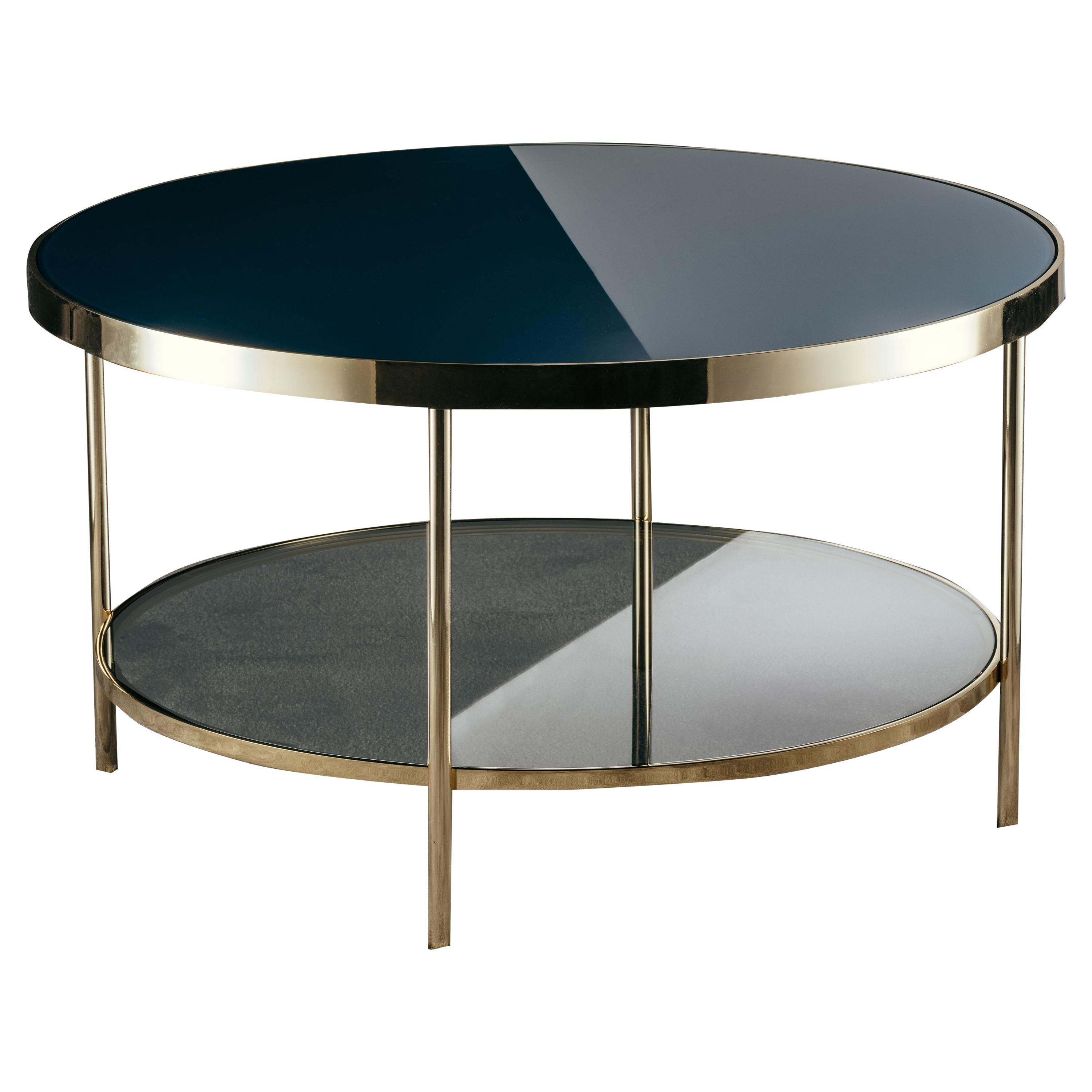 Diego Giacometti Style Glass Top Coffee Low Table at 1stDibs