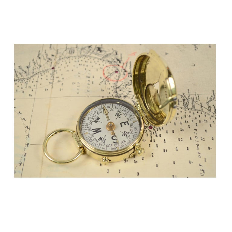 Survey Compass Swiss Made in 1918 for U.S. Engineer Corps at 1stDibs