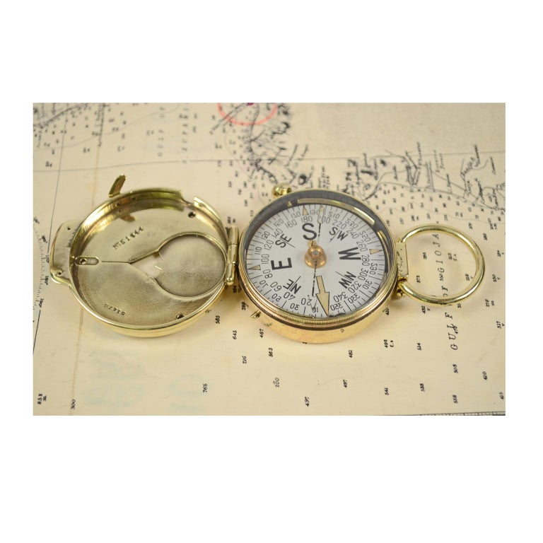 Survey Compass Swiss Made in 1918 for U.S. Engineer Corps at 1stDibs