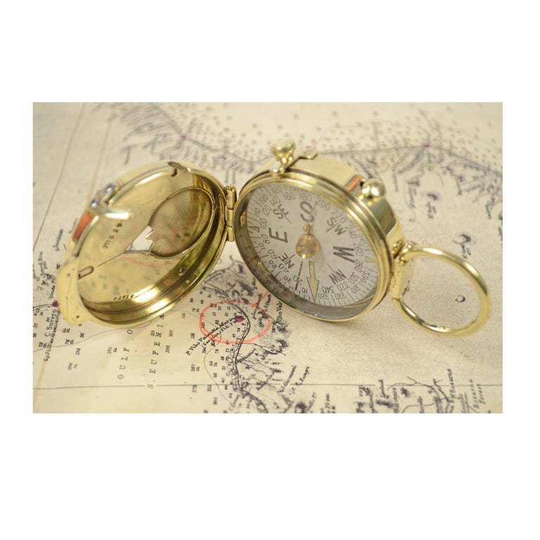 Survey Compass Swiss Made in 1918 for U.S. Engineer Corps at 1stDibs