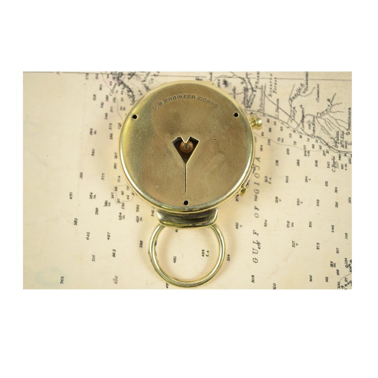Survey Compass Swiss Made in 1918 for U.S. Engineer Corps at 1stDibs