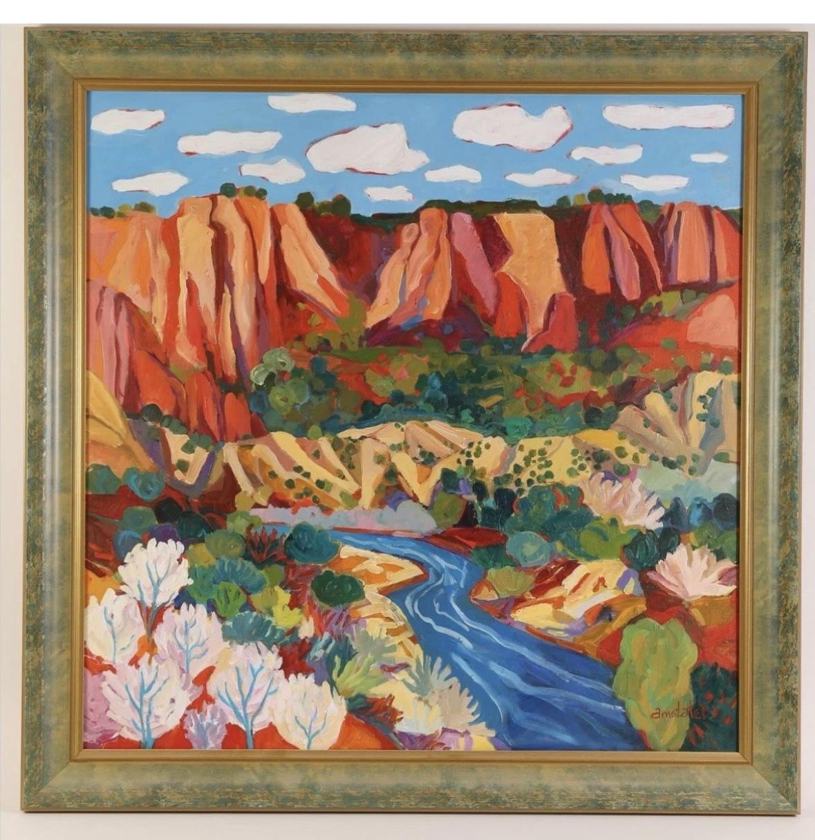 Susan Amstater - “The Rio Grande Below Embudo” For Sale at 1stDibs
