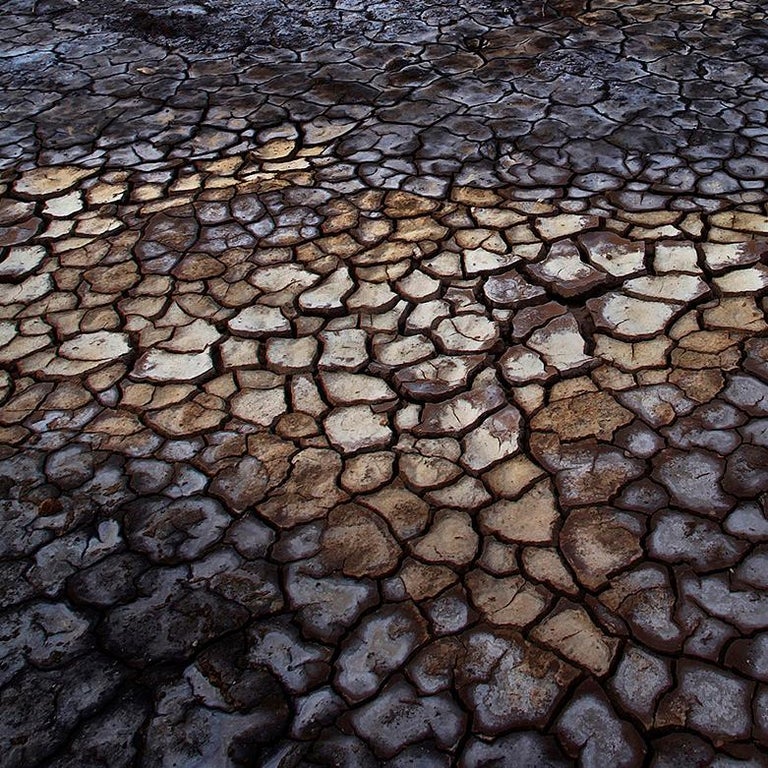 Susan Coppock - Colour Landscape Photograph on Aluminium, "Milky Dry ...